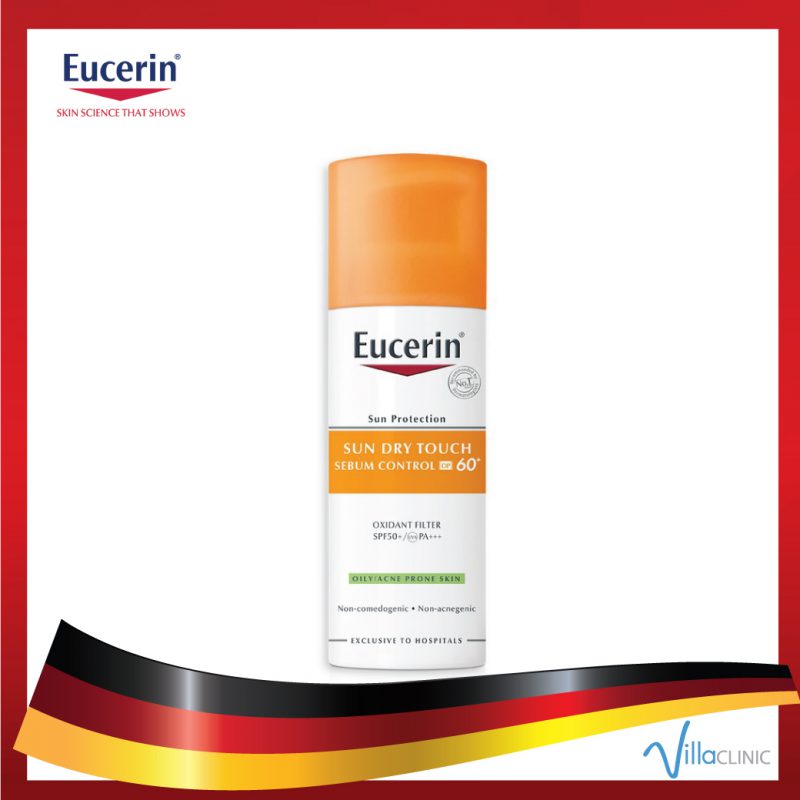 Eucerin Sun Dry Touch Acne Oil Control Face SPF50+ (50ml) – Villa Clinic